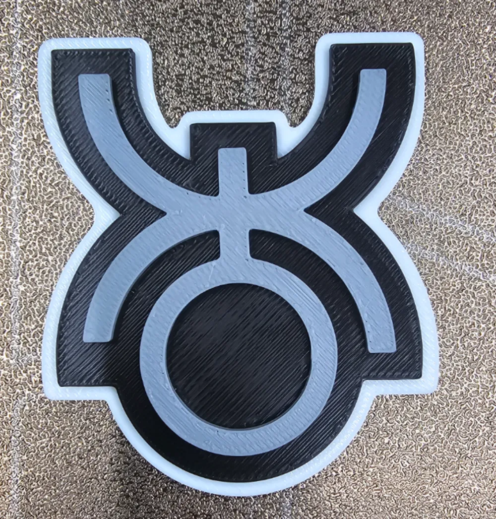 Red Rising - Gray Sigil (white background) by MasterOfMjolnir - MakerWorld