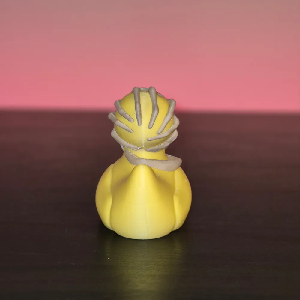 Alien facehugger Duck - Free 3D Print Model - MakerWorld