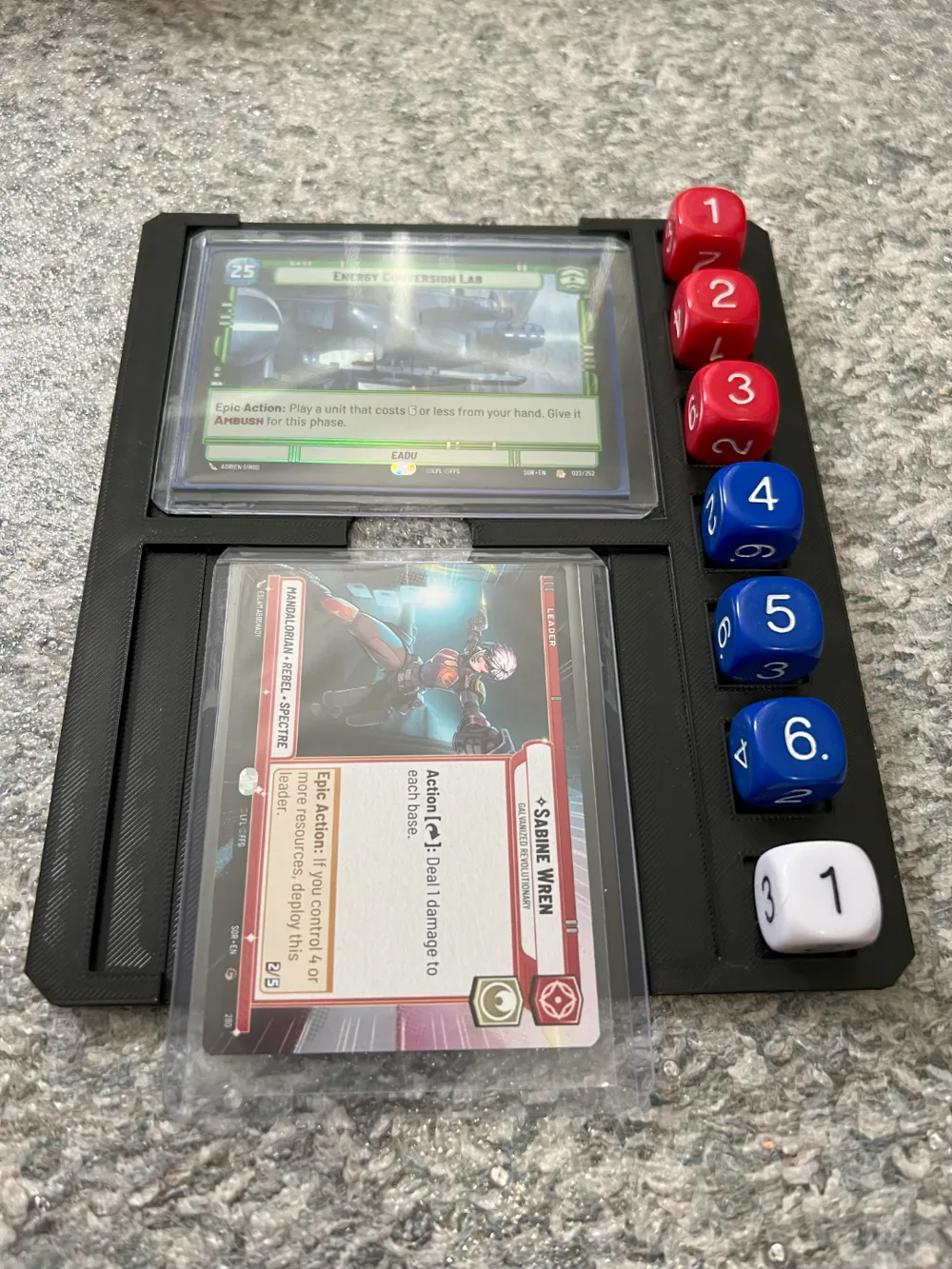 Star Wars Unlimited Base & Leader Dashboard A1Mini Remixed by Geegeez ...