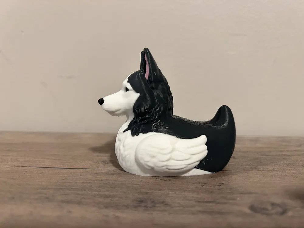 Siberian Husky Duck - Free 3D Print Model - MakerWorld