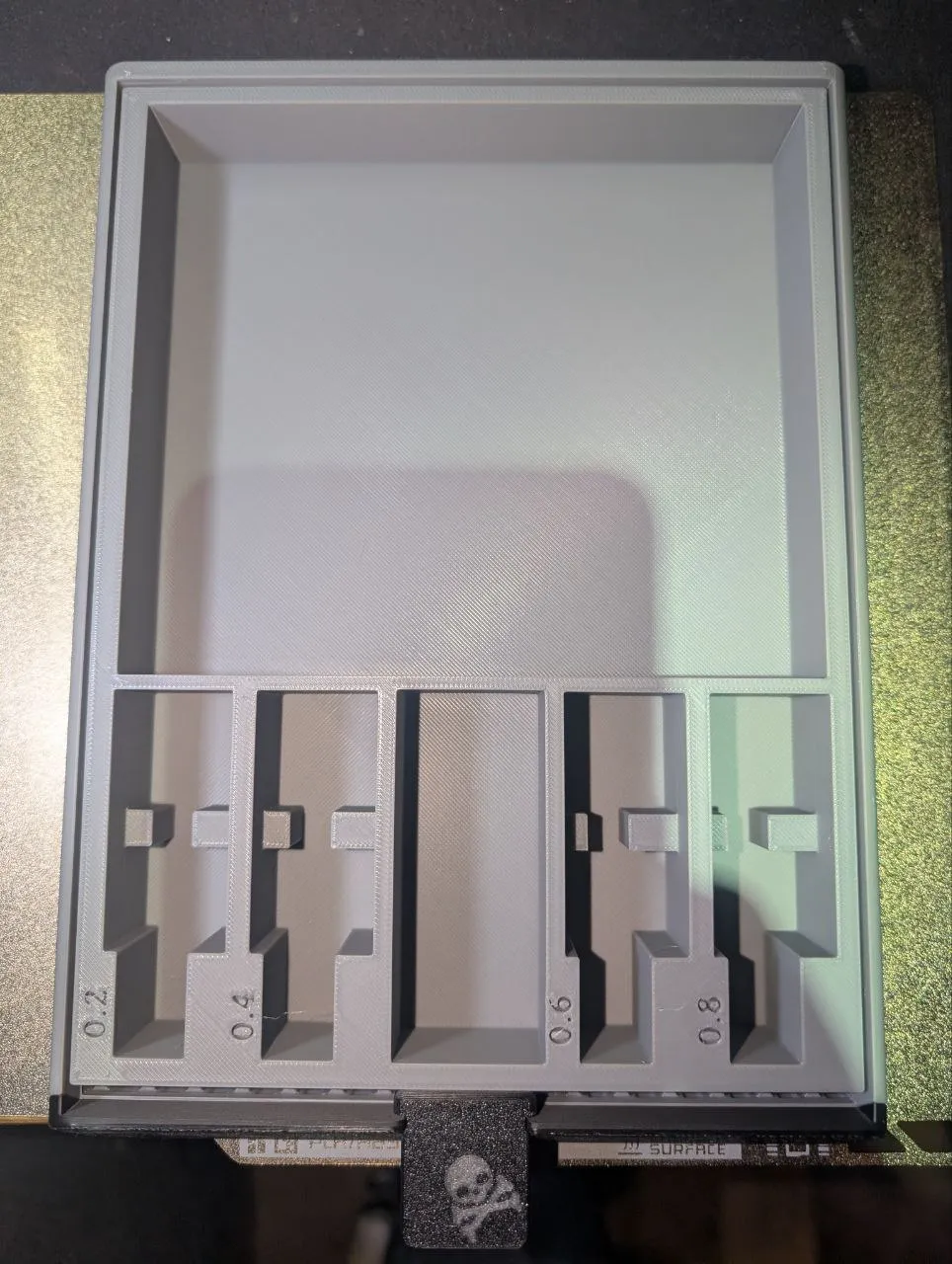 Full size X1C hotend insert 4 AMS Riser v2 drawer Remixed by ka.liepins ...