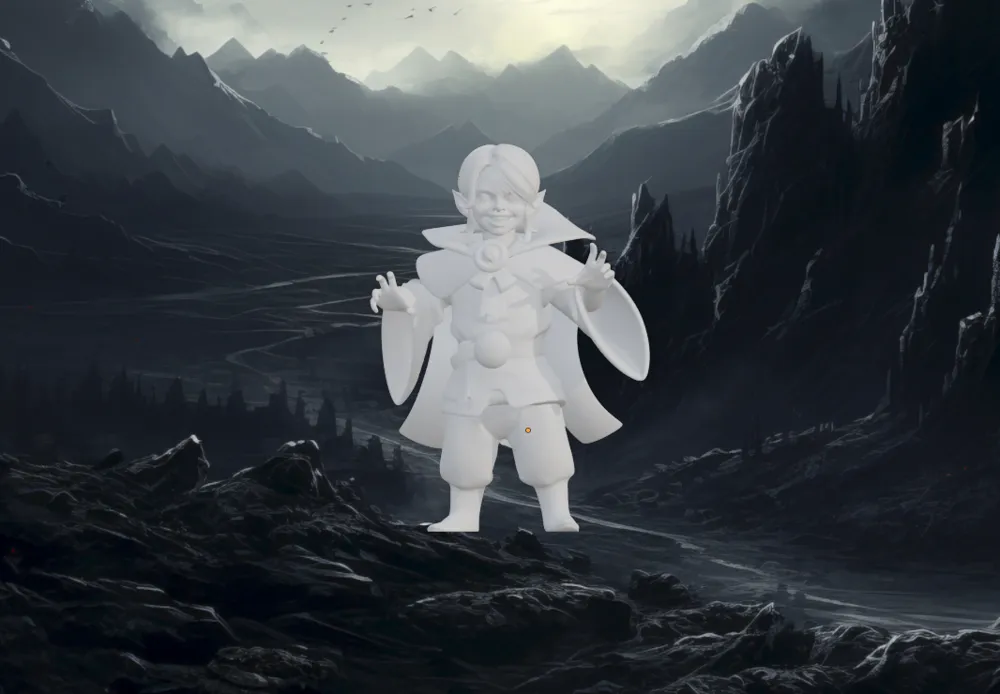 Invoker Kid Persona Dota 2 - Free 3D Print Model - MakerWorld
