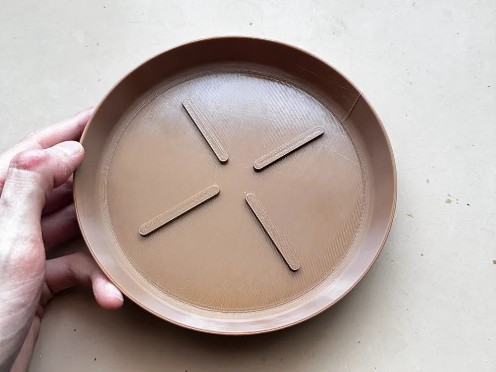 Simple plant pot tray, plate by priNtERD MakerWorld: Download Free 3D ...