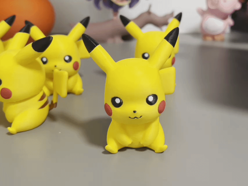 Pikachu Spring Bobble-Head Toy Pokémon Pikachu Shake Head Toy Fidget ...