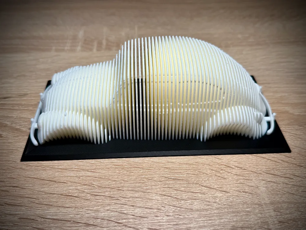 VW Beetle Layered Sculpture by LemonArts MakerWorld: Download Free 3D ...