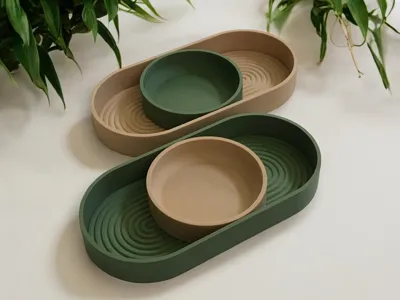 Sliding Zen tray by officinebla MakerWorld: Download Free 3D Models