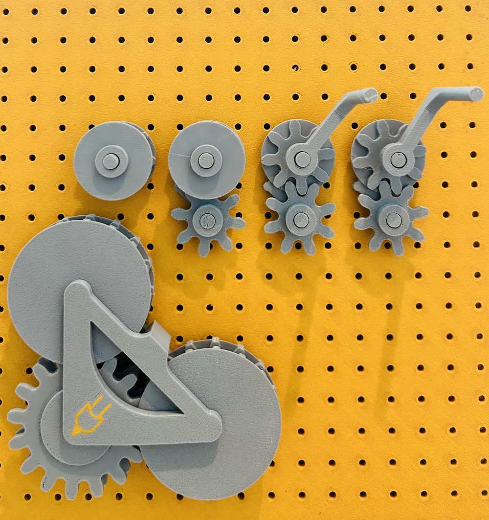 Gear Logic Gates (V1 Prototype) by Nops MakerWorld: Download Free 3D Models