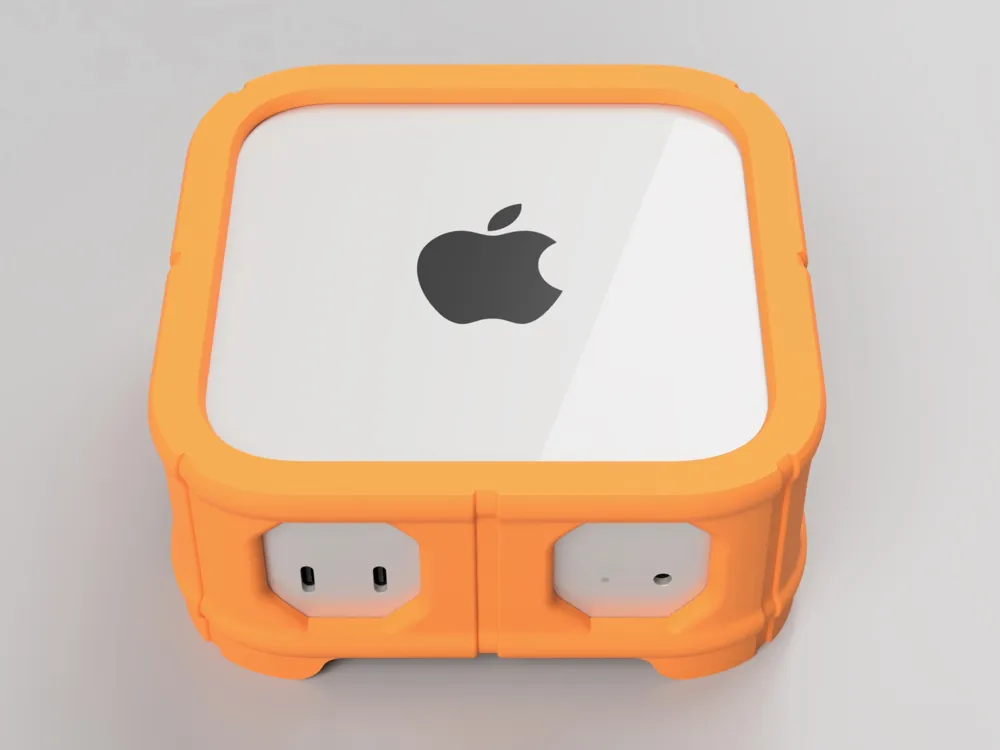 Protective Bumper Case for M4 Mac mini in TPU by Jerrod H - MakerWorld