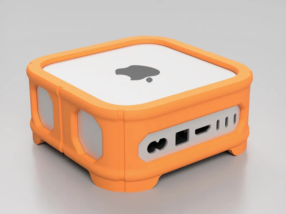 Protective Bumper Case for M4 Mac mini in TPU by Jerrod H MakerWorld ...