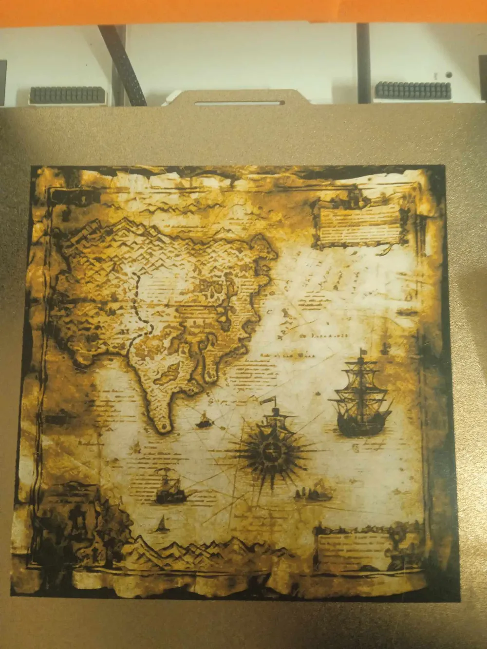 Pirate map hueforge by jojobzh - MakerWorld