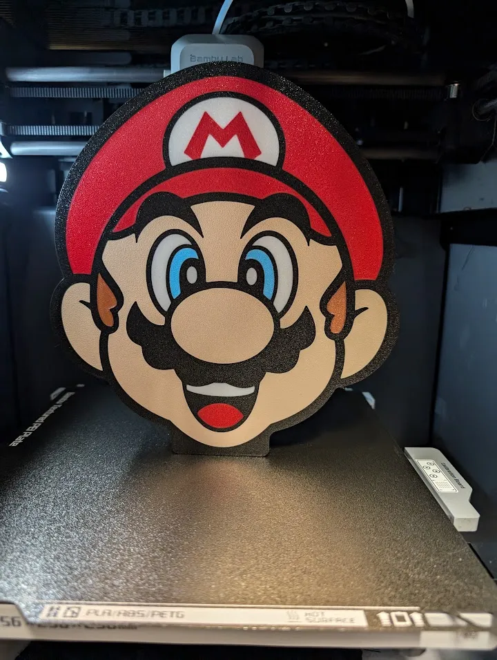 lightbox mario by lmcreation56 MakerWorld: Download Free 3D Models
