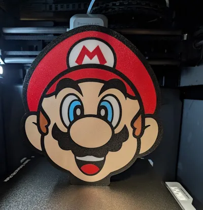 mario lightbox 3d print model download - MakerWorld