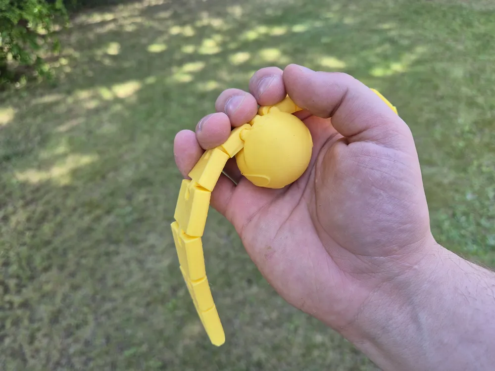 Flexi Golden Snitch - Free 3D Print Model - MakerWorld