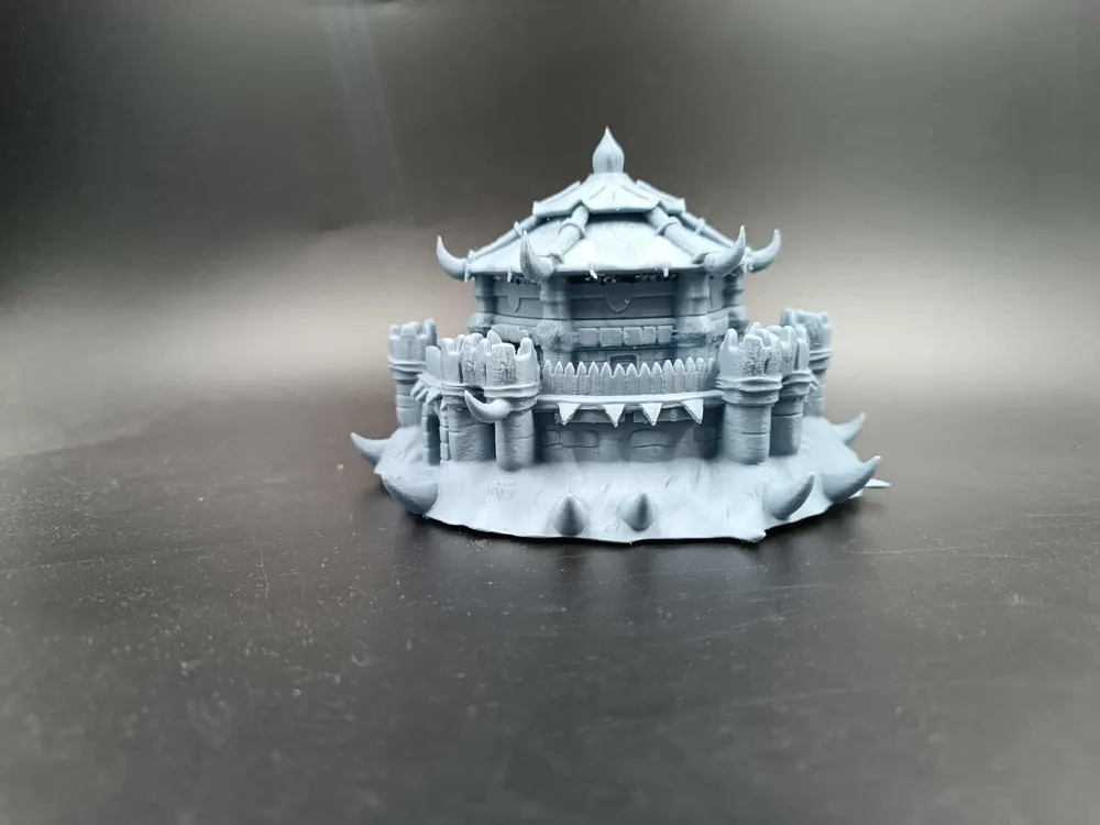 Orc War Fortress Castle RPG - TTRPG -Wargaming by drakeforge3d ...