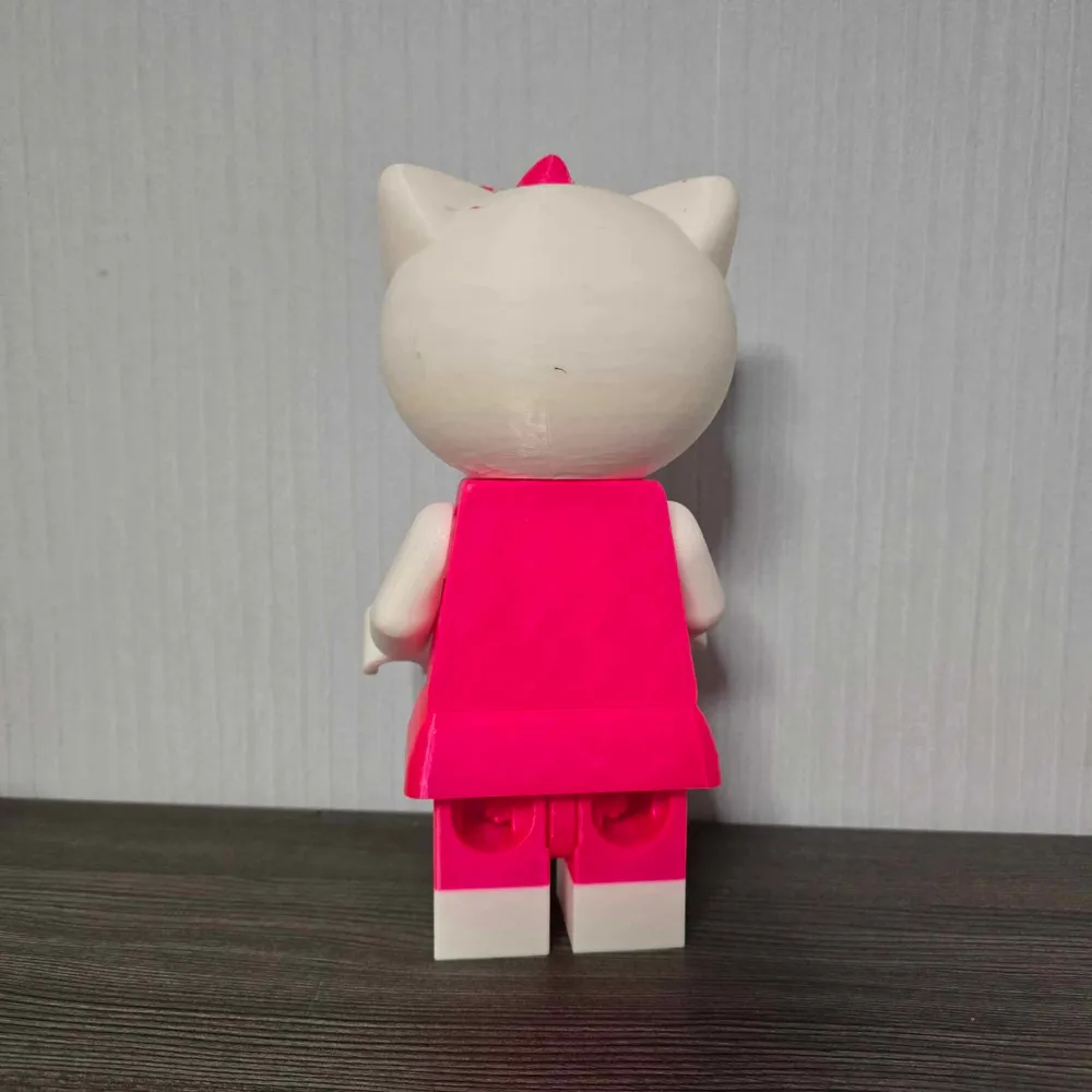 Big Brick * Hello Kitty - Kitty White * 500% by cBoLsmUiEc - MakerWorld