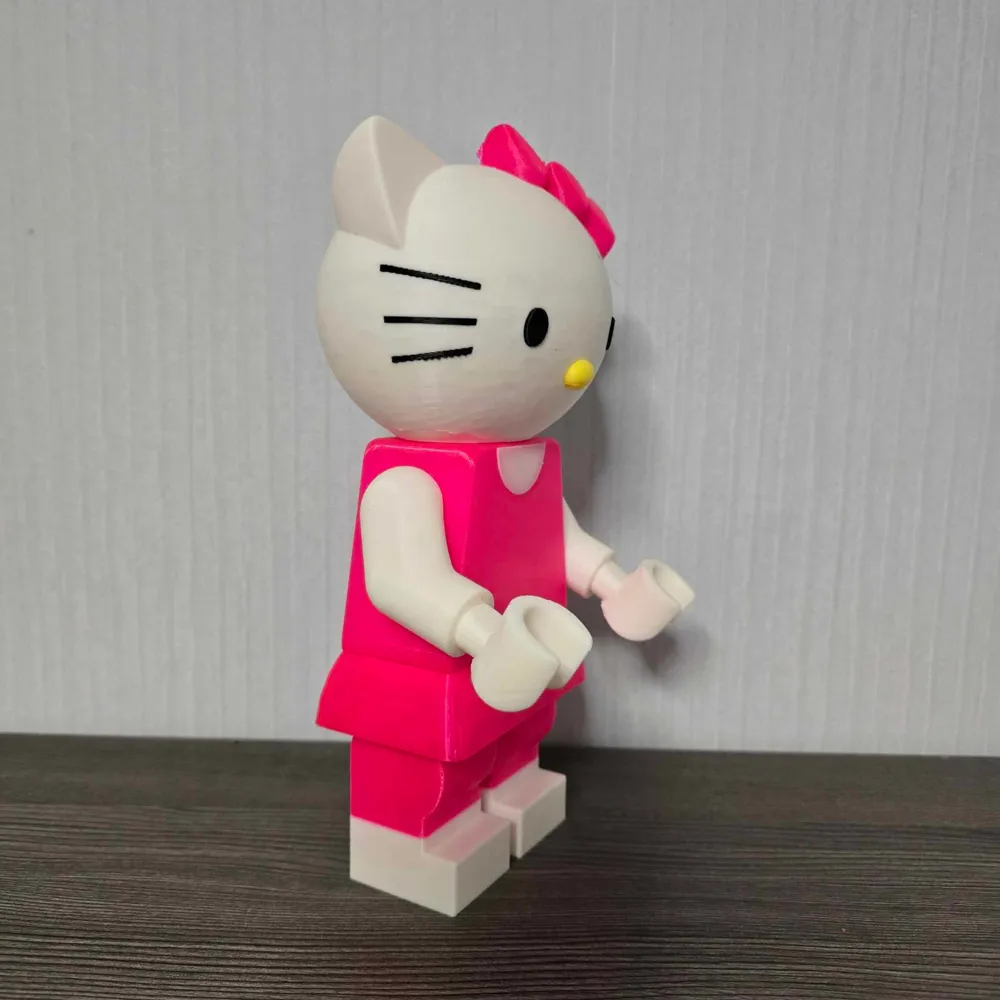 Big Brick * Hello Kitty - Kitty White * 500% by cBoLsmUiEc - MakerWorld