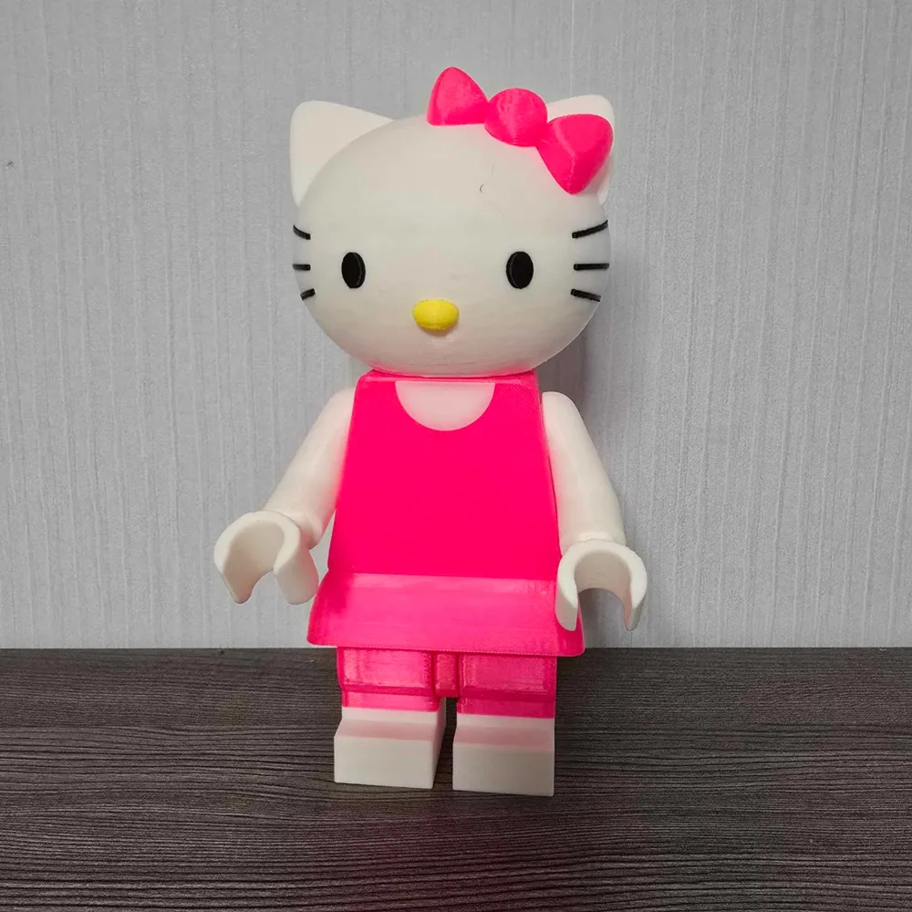 Big Brick * Hello Kitty - Kitty White * 500% by cBoLsmUiEc - MakerWorld