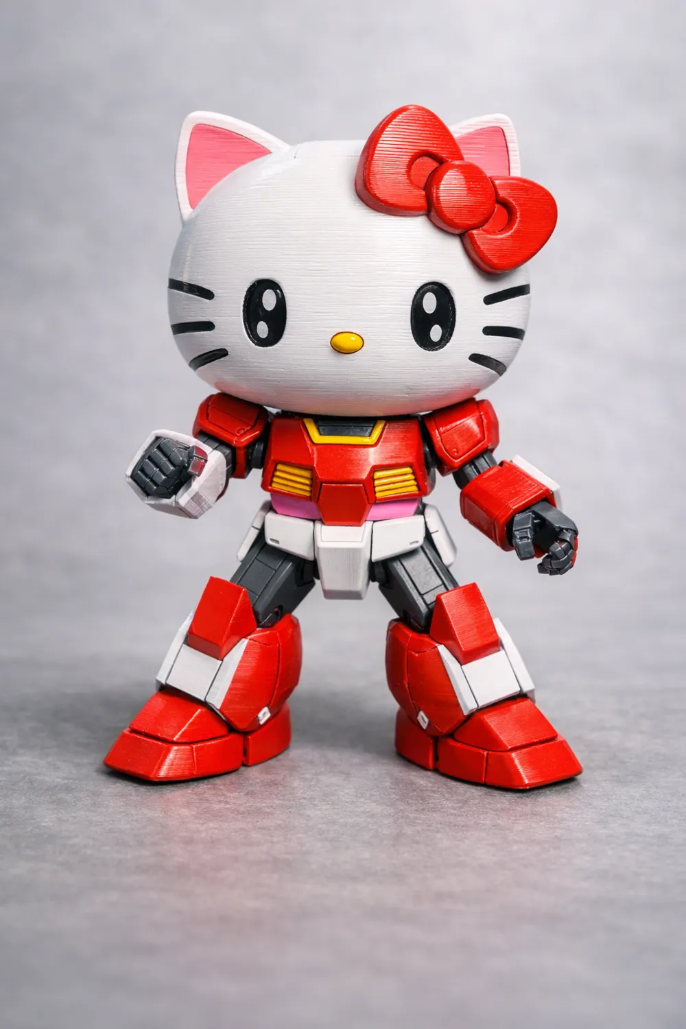 Mecha Hello Kitty - Modèle d'Impression 3D Gratuit - MakerWorld