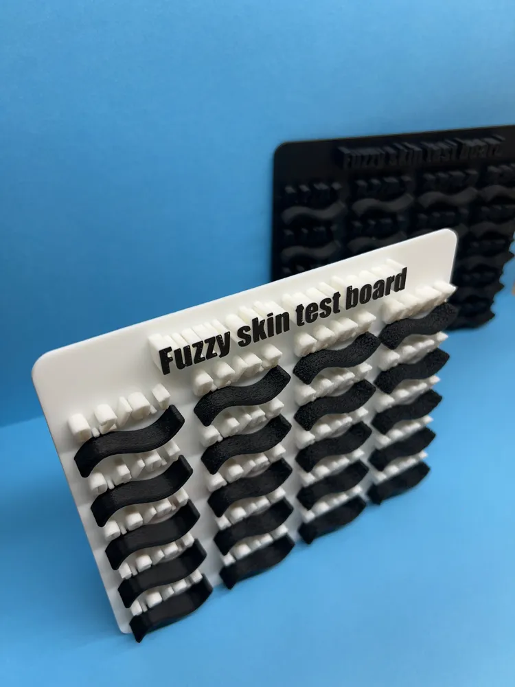 Fuzzy Skin Test Board by Venoe22 MakerWorld: Download Free 3D Models