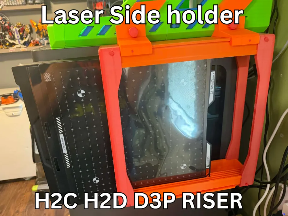 H2C-H2D-H2S D3P RISER LASER SIDE HOLDER by Darren 3d print MakerWorld ...