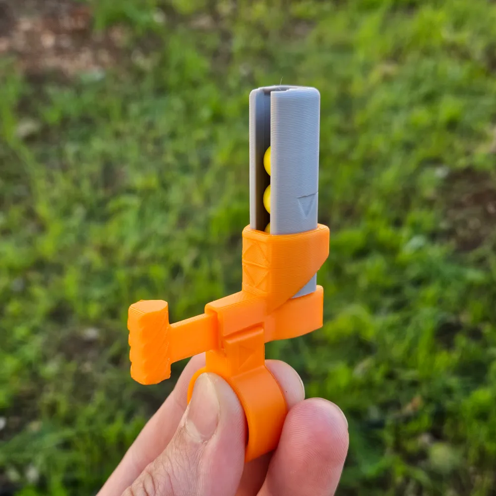 5-15 Shot Mini-Finger Blaster by TLPOD MakerWorld: Download Free 3D Models