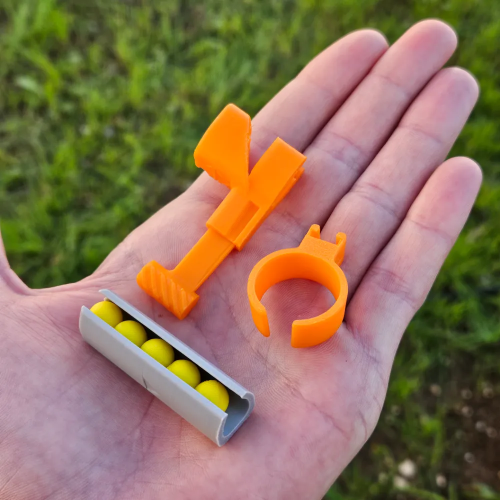 5-15 Schuss Mini-Finger-Blaster von TLPODMakerWorld: Kostenlose 3D-Modelle herunterladen