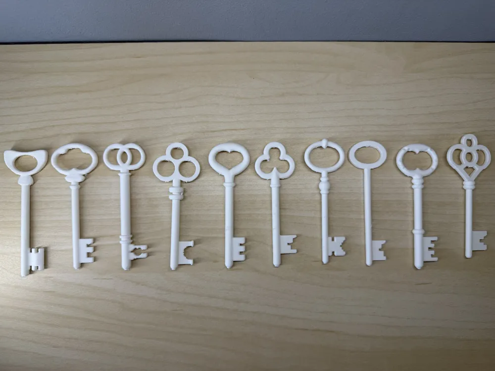 Keys for Decoration - Free 3D Print Model - MakerWorld