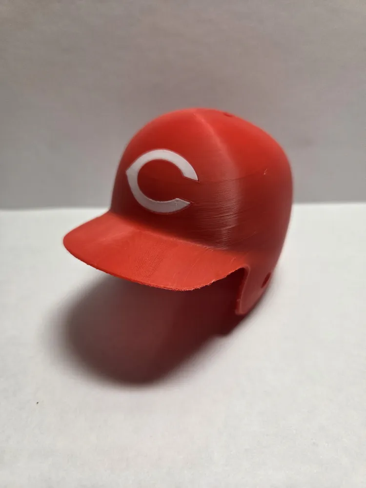 Cincinnati Reds Batting Helmet - Miniature Replica - Free 3D Print ...