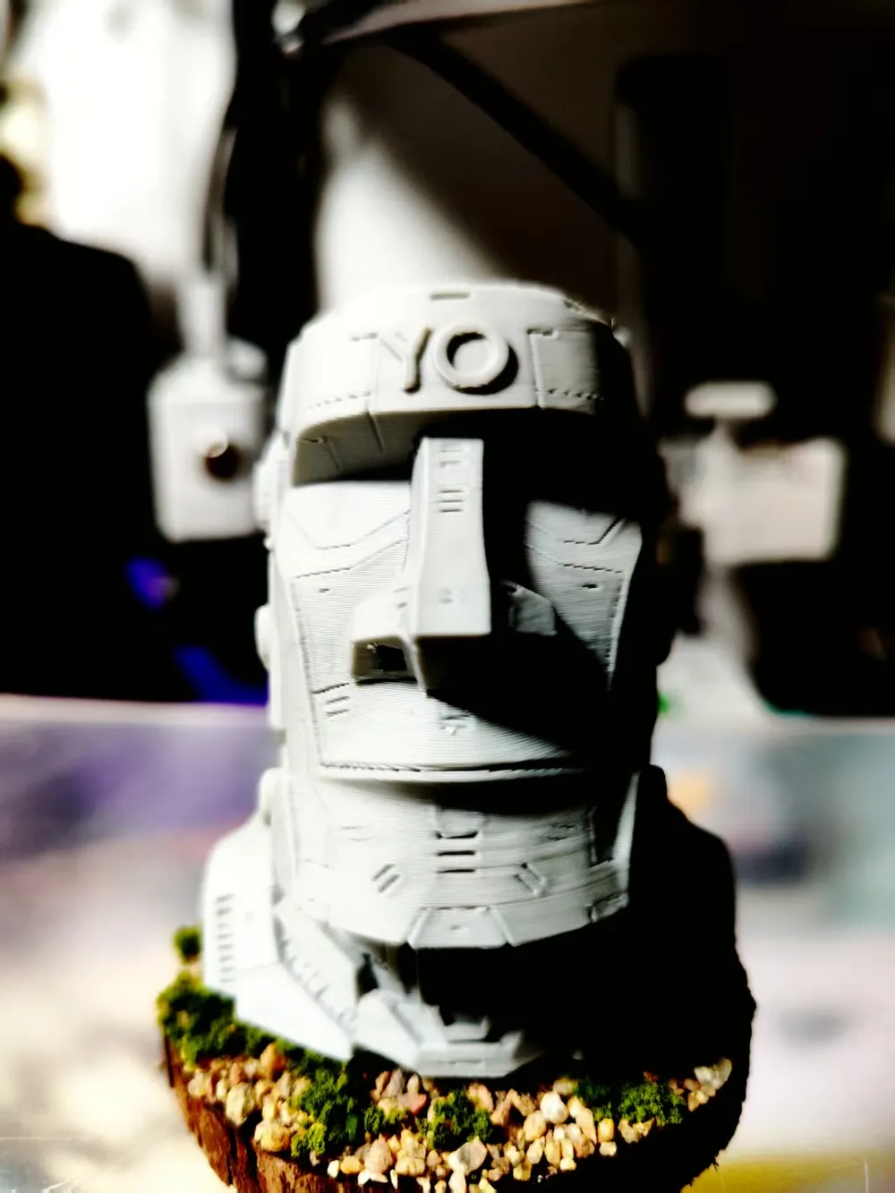 Cyber mecha Easter Island moai by BennyJinn MakerWorld: Download Free ...