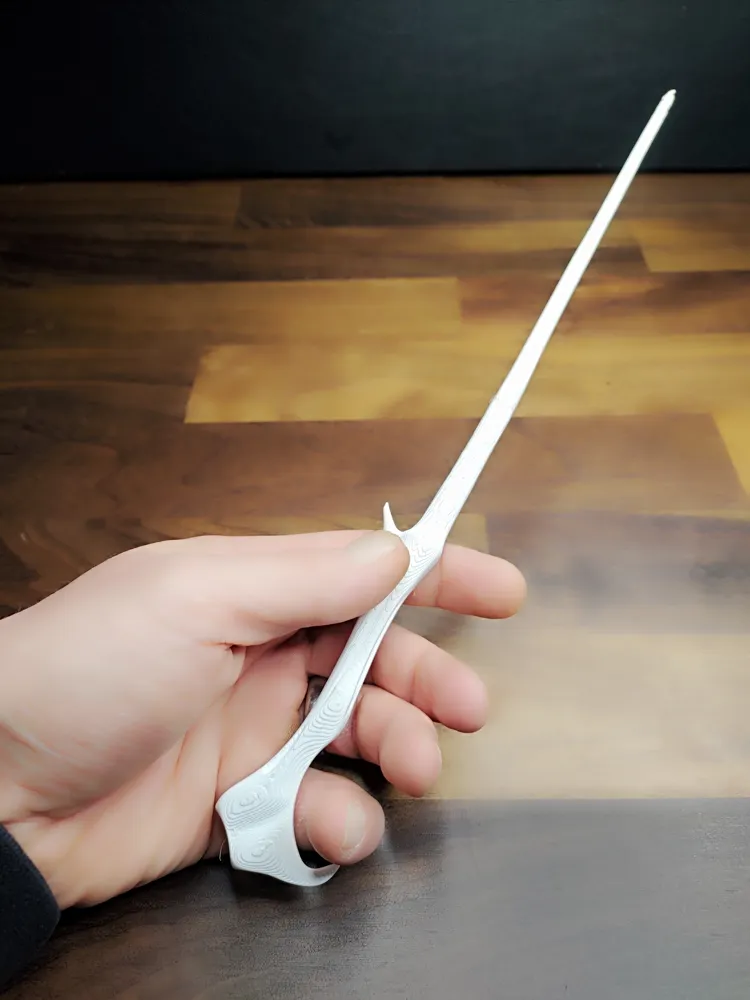 Harry Potter Lord Voldemort's Wand - Free 3D Print Model - MakerWorld