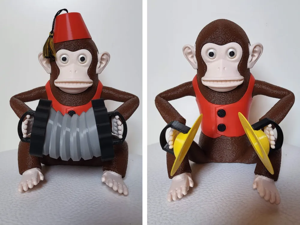 Monkey band - Free 3D Print Model - MakerWorld