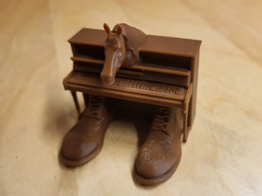 Here's Virtuoso Horse mini Brainrot meme by N405 MakerWorld: Download ...