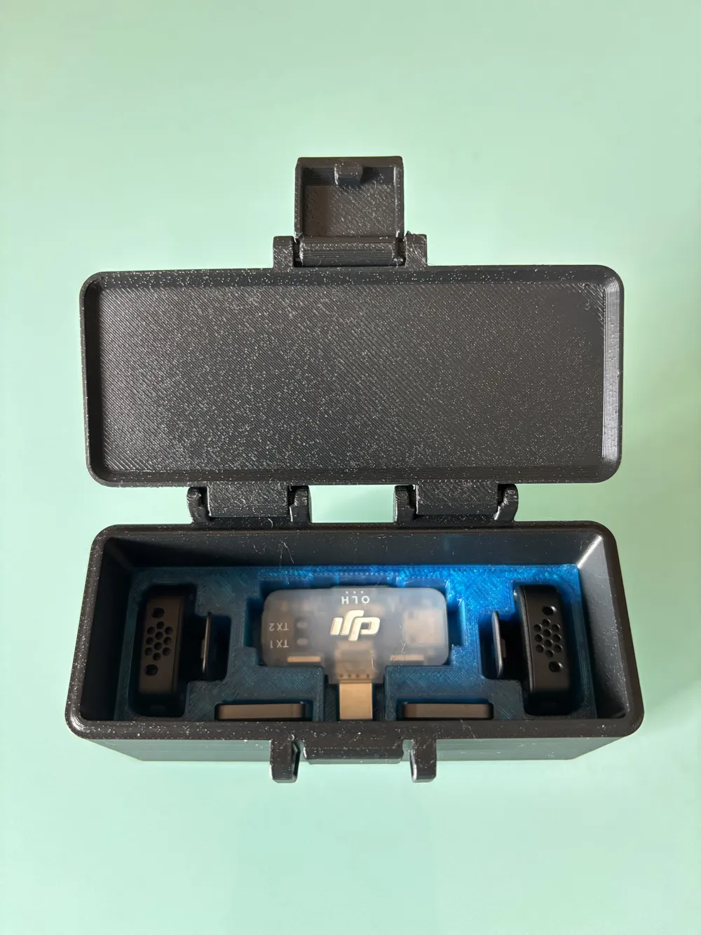 3Dプリント Dji Mic Mini トラベルケース (Tx 2個、新Rx) 100mm - 無料3Dモデル -MakerWorld
