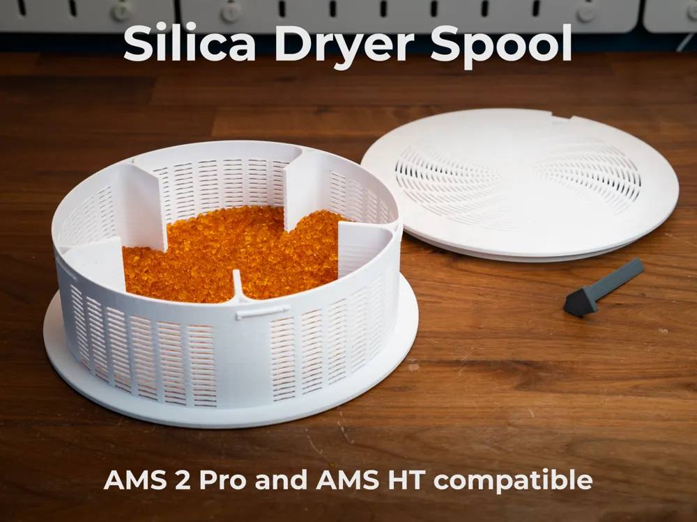 Silica Dryer Spool for AMS 2 Pro / AMS HT by Henryk MakerWorld ...