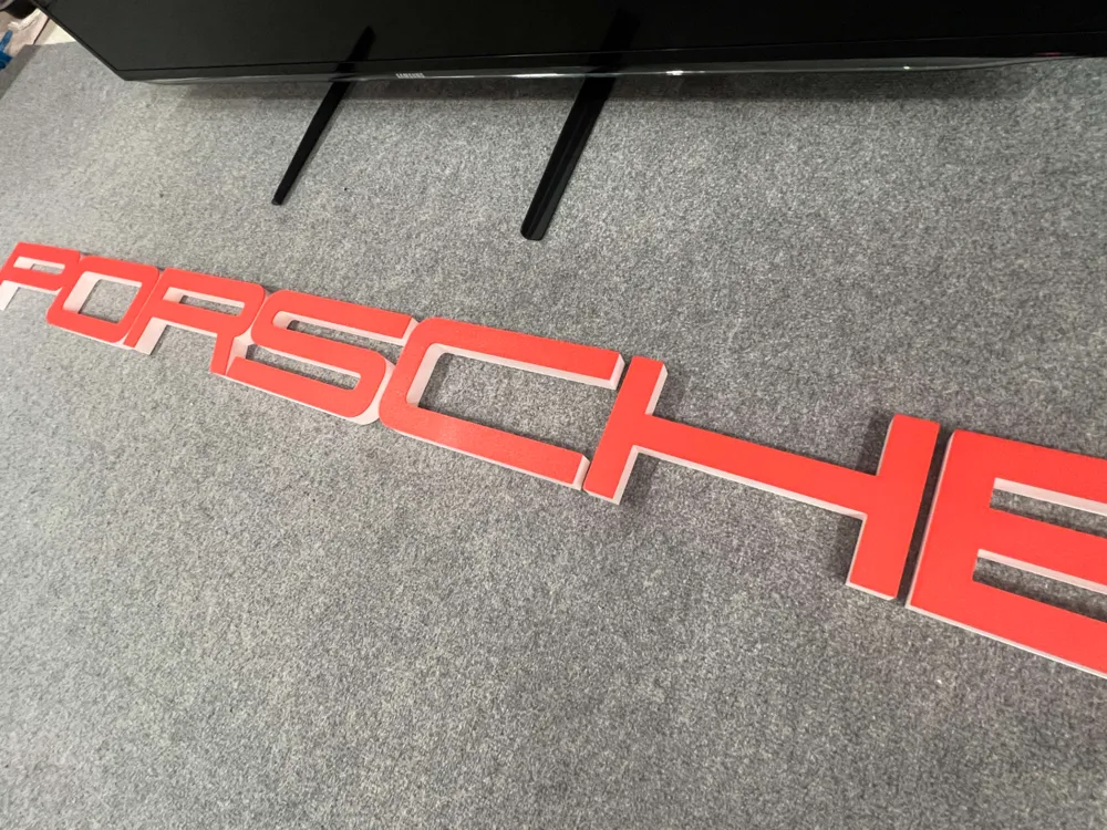 Porsche LOGO wall decor by RedLine - MakerWorld