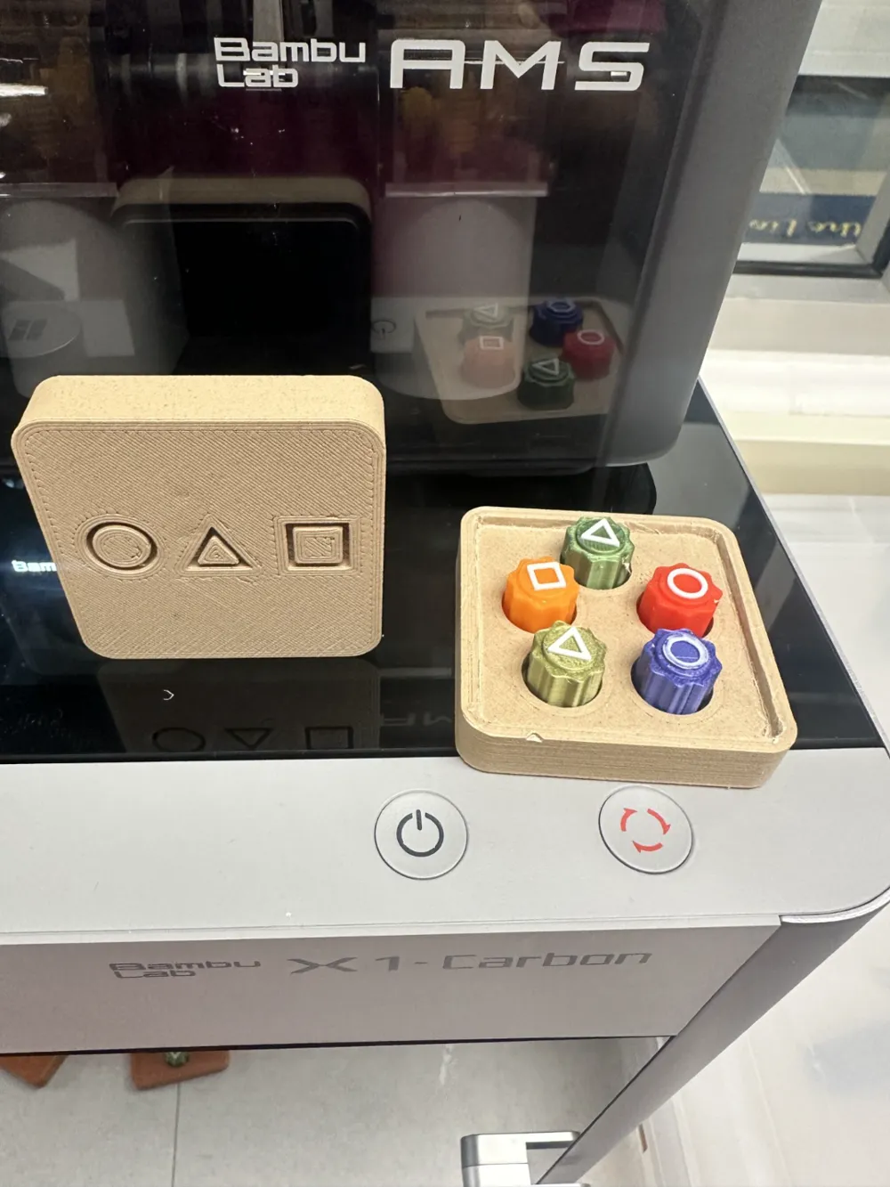 Gonggi Stones with Carrying Case Squid Games by @Tomorrows_Eng - MakerWorld