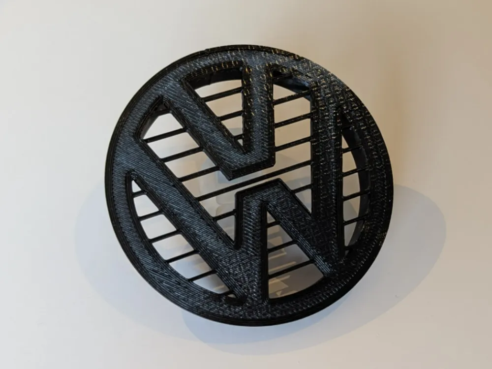VW Logo Cover for Fan / Air Outlet round - Free 3D Print Model - MakerWorld