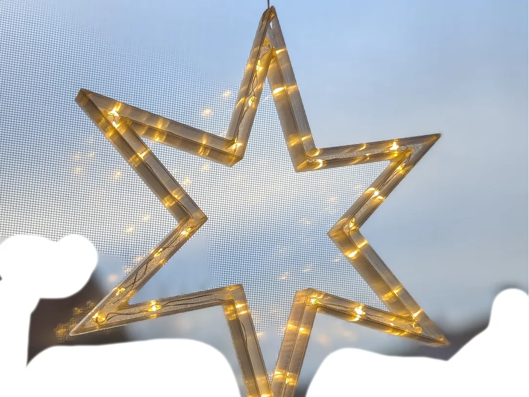 LED Window Christmas Star - Free 3D Print Model - MakerWorld