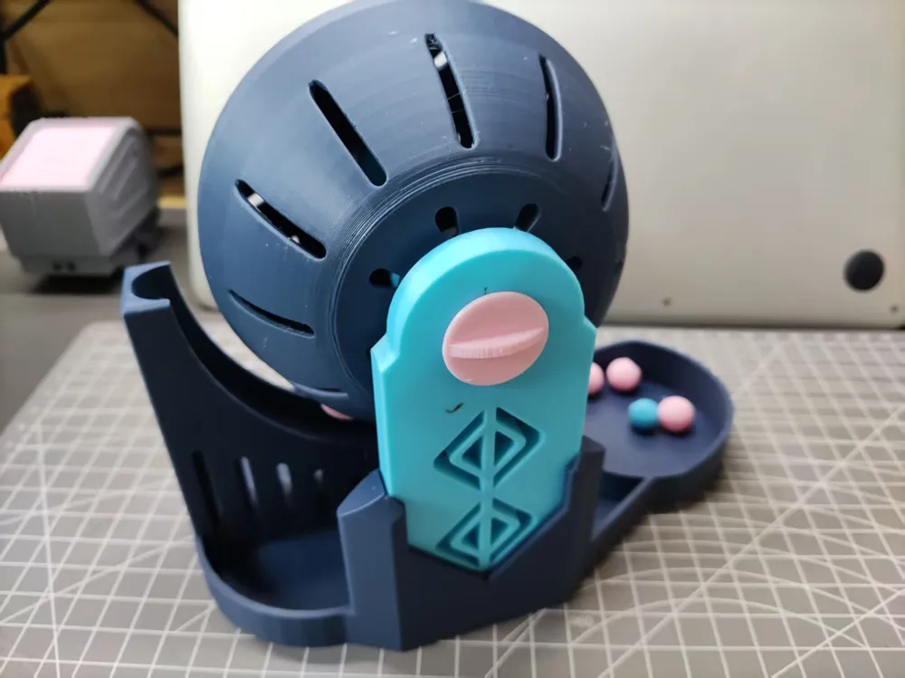 Bingo machine_v2.1(No support) - Free 3D Print Model - MakerWorld