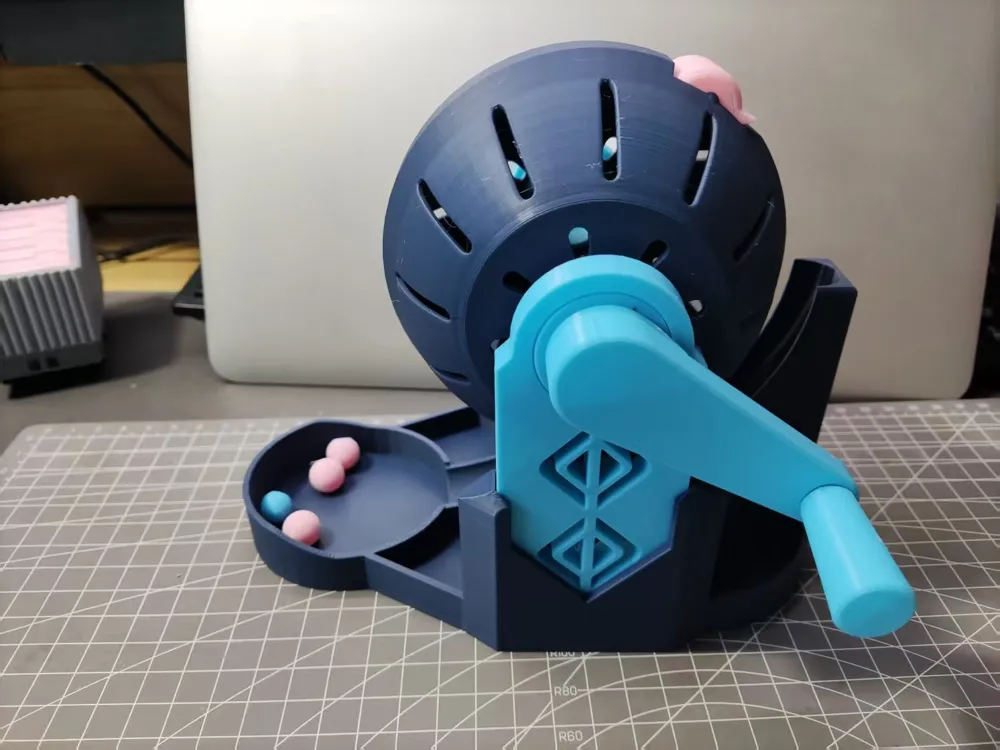 Macchina da Bingo_v2.1(Senza supporto) - Modello di stampa 3D gratuito ...