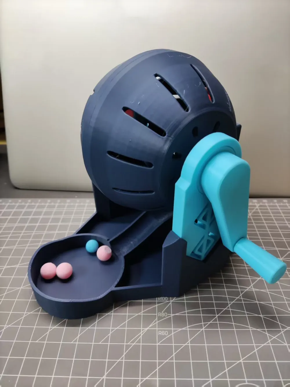 Bingo machine_v2.1(No support) by stephen_WS MakerWorld: Download Free 3D Models