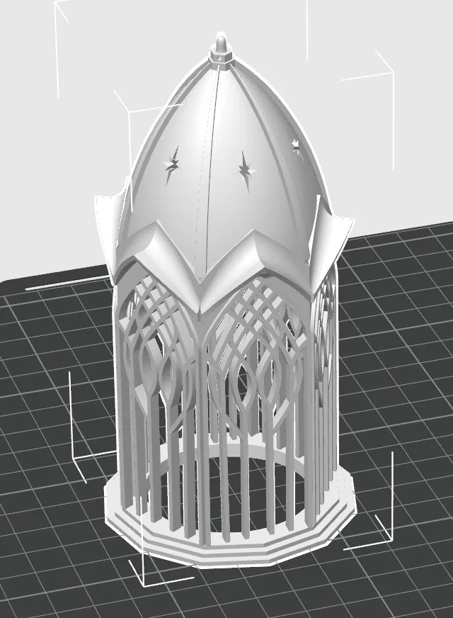 Le Seigneur des Anneaux - Lanterne elfique du SdA par Oneshotblu MakerWorld : Téléchargez des ...