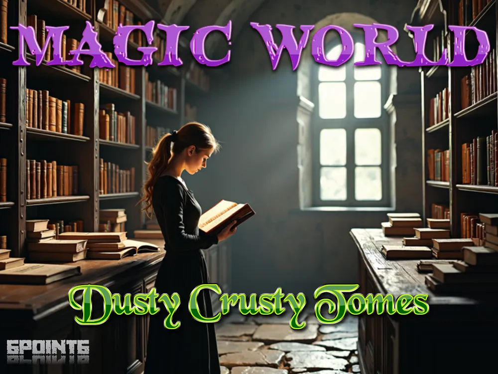 Magic World - 23x Dusty Crusty Tomes - Free 3D Print Model - MakerWorld