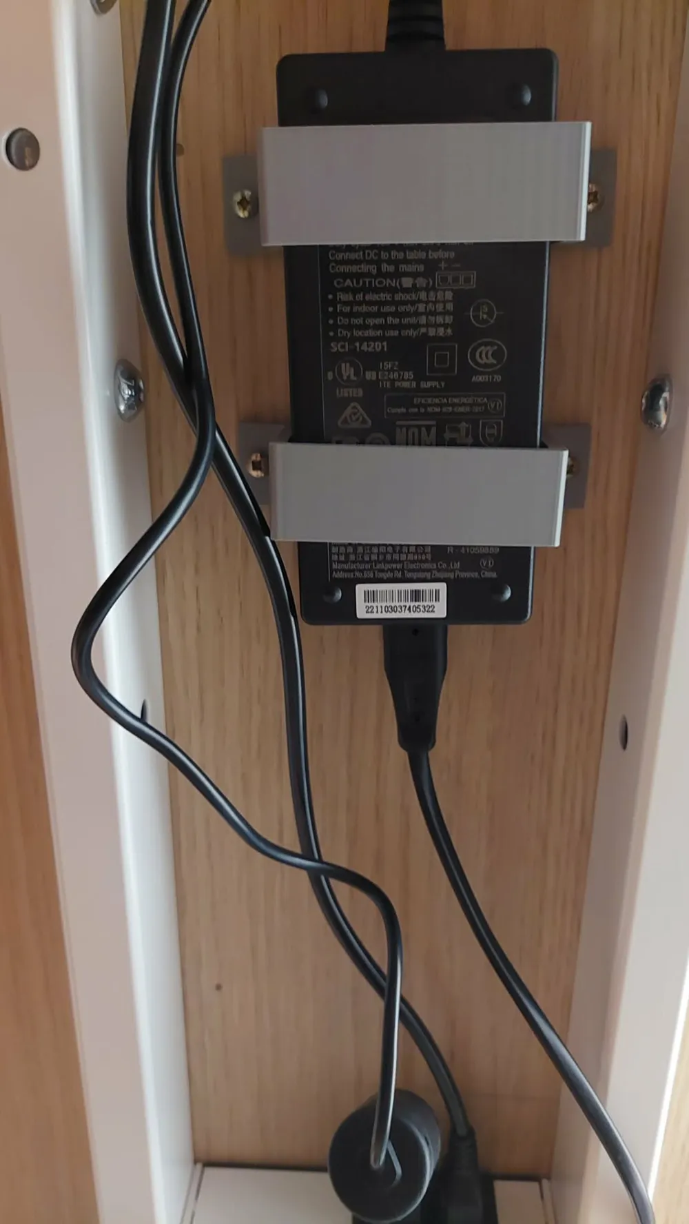 Simple Under Desk Power Supply Mount - Free 3D Print Model - MakerWorld