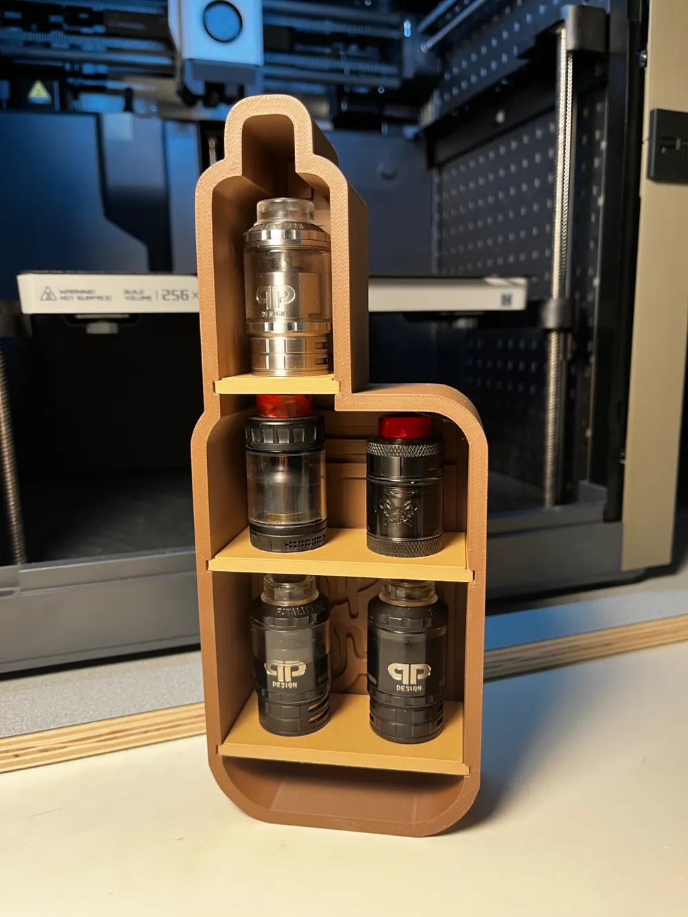 Vape atomizer shelf / stand by dedan83 - MakerWorld