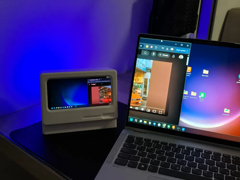 Mini Retro Macintosh | Phone Dock | Mini Screen - Free 3D Print Model ...