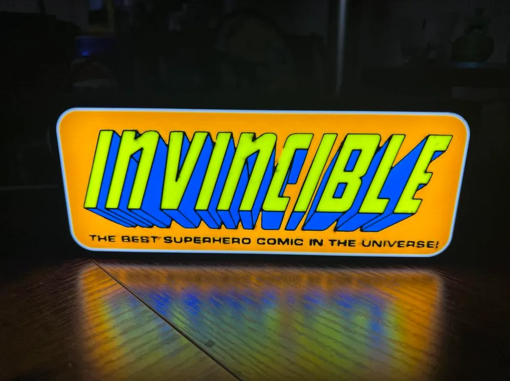Invincible Lightbox by Geek Genius Collective - MakerWorld