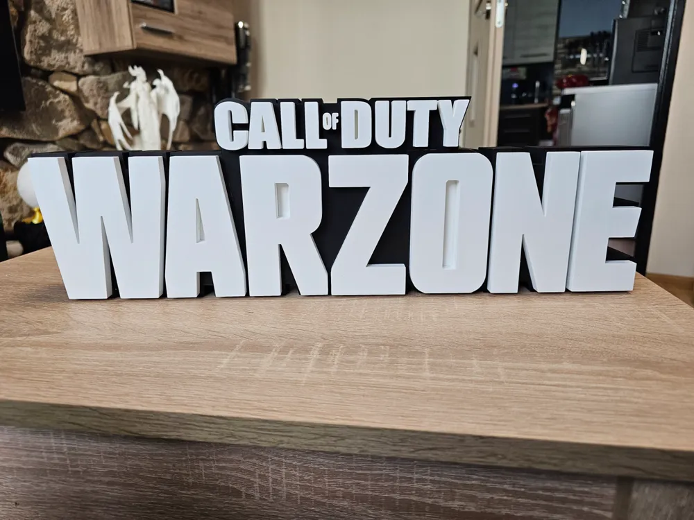 CoD Warzone LED Lamp Remixed by Neggan - MakerWorld