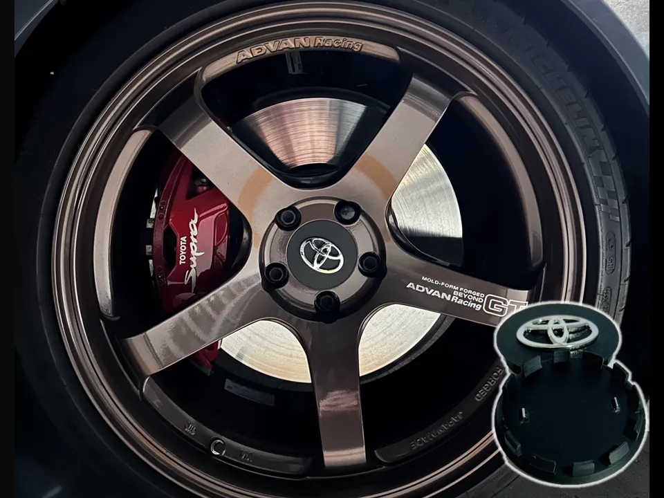 Advan Racing 73mm Wheel Center Cap - Free 3D Print Model - MakerWorld