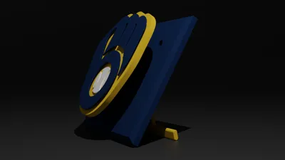 MLB Milwaukee Brewers Floating Logo Sign by HangarDesigns MakerWorld ...